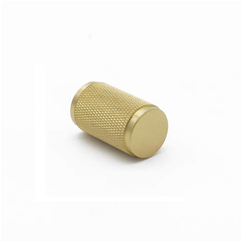 Brushed Brass Knurled Cabinet Knob Helena Flooring Bathrooms Interiors
