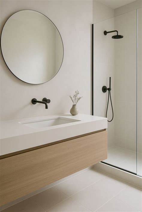 13 Minimalist Bathroom Ideas Clean Calming And Effortlessly Elegant