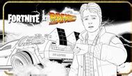 Coloring Page Fortnite Chapter 7 Pacific Break Carter Wu 3