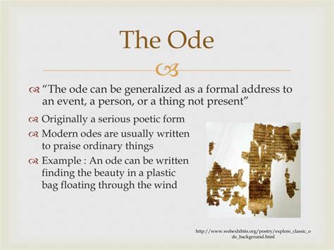 Ppt Ode Powerpoint Presentation Free Download Id129126