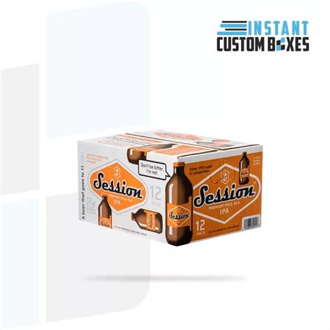 Custom Digital Printed Beverages Boxes Instant Custom Boxes