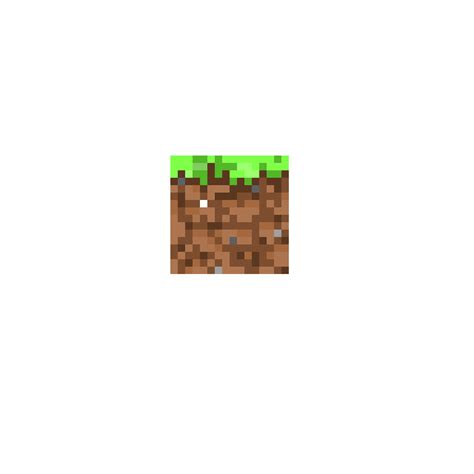 Minecraft Grass Block Pixel Art