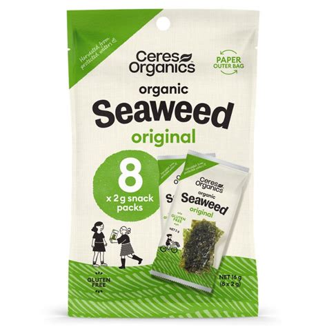 Seaweed Snack Original Flavour Multi Pack 16g Wholelife