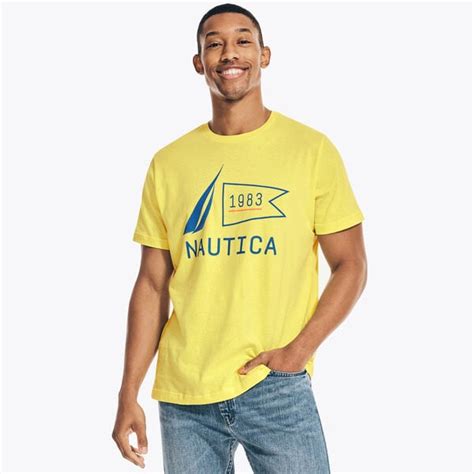 Nautica 1983 J Class Logo Graphic Sleep T Shirt St1504 6377527