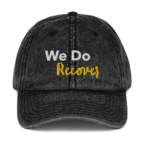 We Do Recover Vintage Cap Sobervation Classic Elegance With A