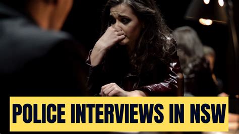 Do I Have To Participate In A Police Interview In New South Wales