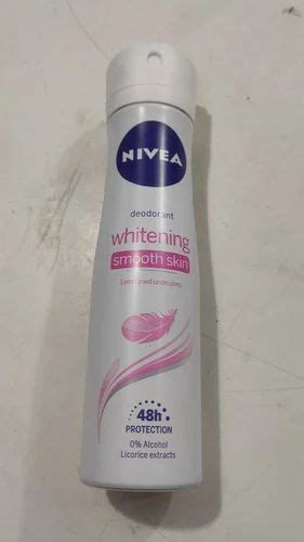 Nivea Deodrant Whitening Smooth Skin Packaging Size 100 Ml At Rs 90