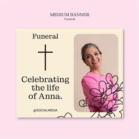 Free Psd Funeral Program Template