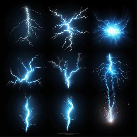 Lightning Flash Bolt Light Powerful Thunder Electricity Energy