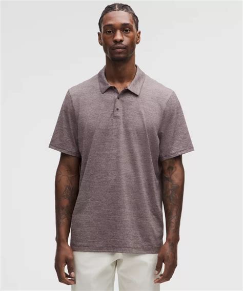 Logo Sport Polo Short Sleeve Updated Fit Lululemon Eu