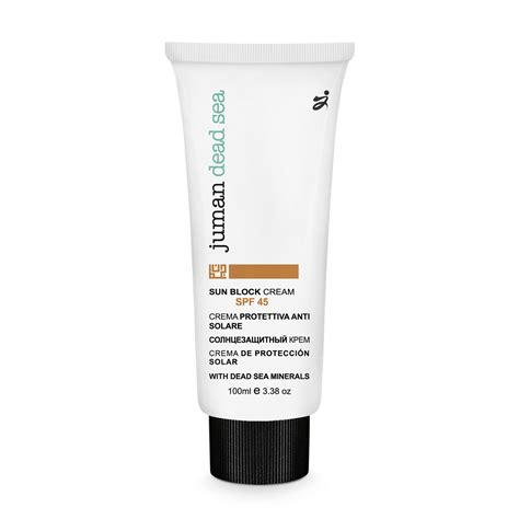 Dead Sea Sun Block Cream Mineral Spf For Sensitive Skin