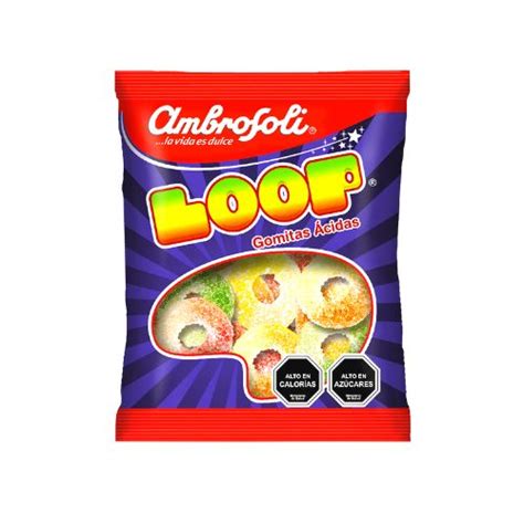 Ambrosoli Gomitas Loop 100 Gr Comercial Mayorista