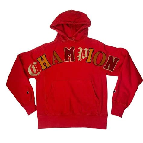 Champion Shirts Champion Reverse Weave Old English Spellout Hoodie