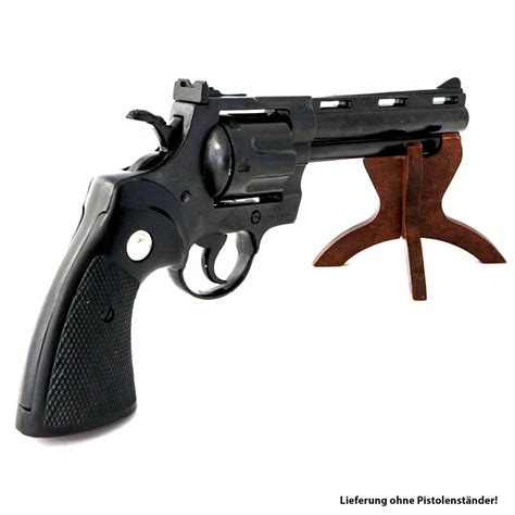 Python Revolver 6 Usa 1955 Schwarz Denix