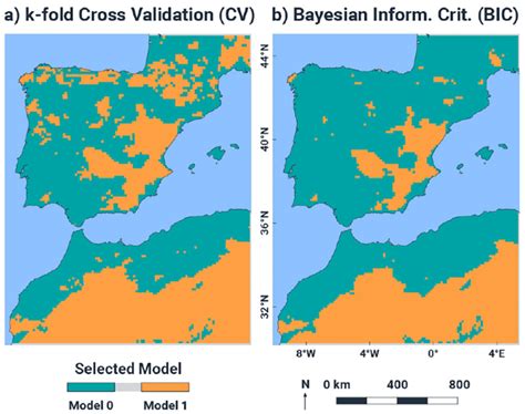 Models Selected According To The A K Fold Cross Validation Cv