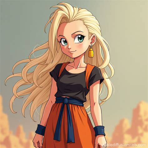 Android 18 From Dragon Ball Prompts Stable Diffusion Online