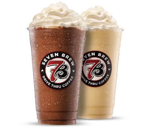 7 Brew Menu With Prices Coffee Drinks All Locations Menu