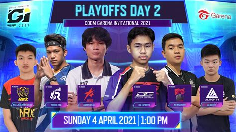 Cod M Garena Invitational Playoffs Day 2 Youtube