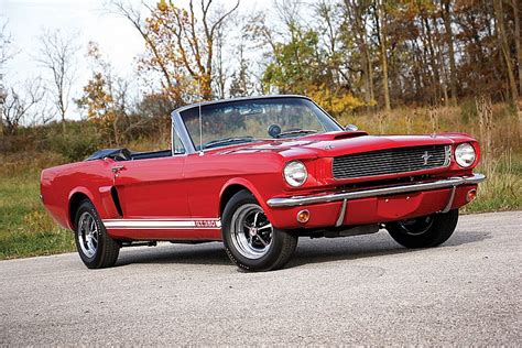 Sold At Auction 1966 Shelby Gt350 Convertible No Reserve Historic