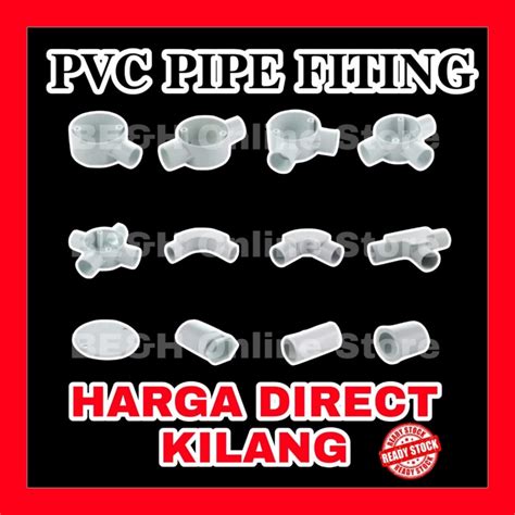 Wiring Pvc Fitting 20mm 25mm Conduit Socket End Through Tee Cross Angle