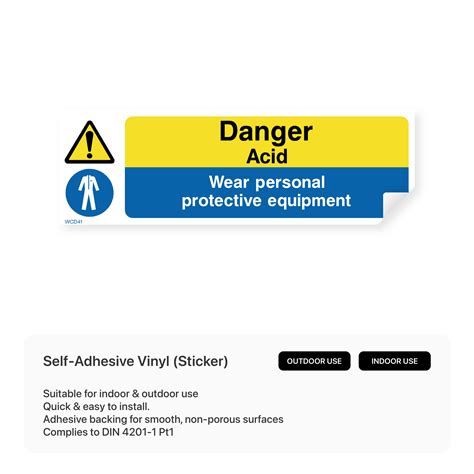 Multi Purpose Safety Signs And Stickers