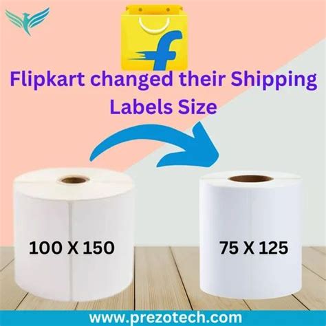 Flipkart Shipping Labels 75 X 125 And Barcode Labels At ₹ 150roll New