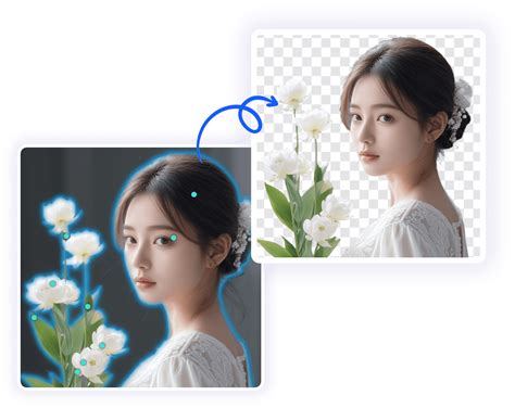 千鹿ai 智能抠图精准捕捉，一键分离