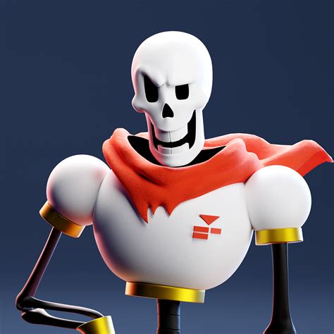 Papyrus Undertale Finished Projects Blender Artists Community