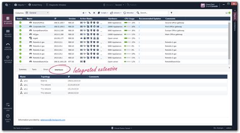 Show Gateways Interfaces Extension Check Point Checkmates