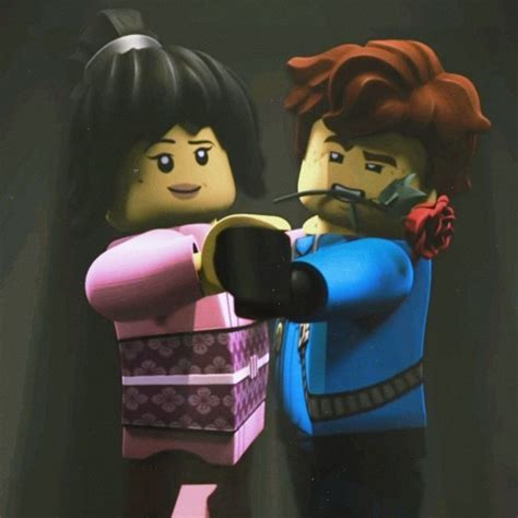 Jay X Nya ♡ Lego Ninjago Nya Jay Ninjago Lego Ninjago