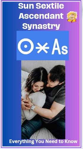 Sun Sextile Ascendant Synastry