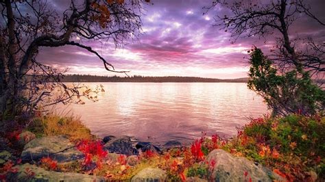 Beautiful Fall Sunset Wallpapers Top Free Beautiful Fall Sunset