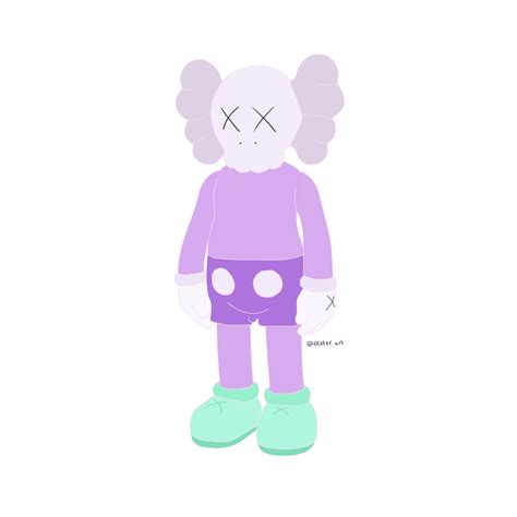 Kaws Clown By Olsterart On Deviantart