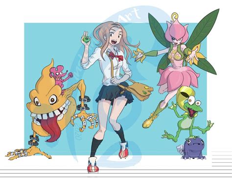 Gekomon Lilimon Otamamon Scumon Tachikawa Mimi Tyumon Digimon