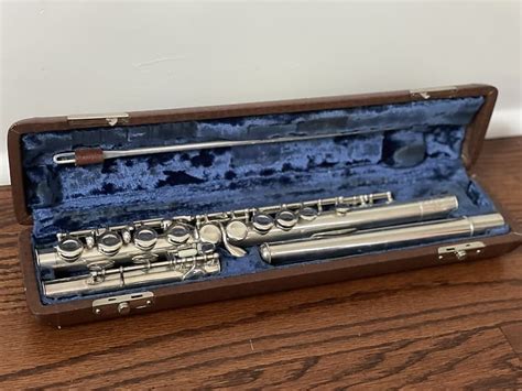 Hans Reiner Schoneck Silver Closed Hole Flute Reverb