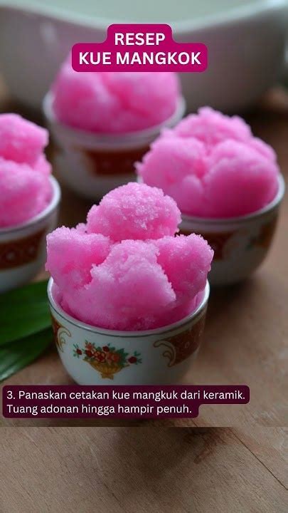 Resep Kue Mangkok Kue Tradisional Indonesian Desserts Malaysian Dessert Asian Desserts