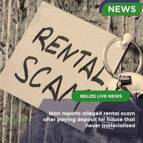 Man Reports Alleged Rental Scam After Belize Live News Facebook