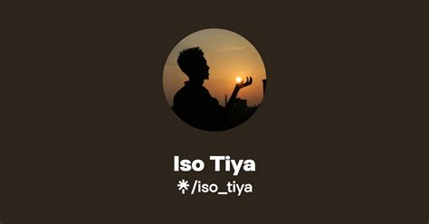 Iso Tiya Instagram Facebook Linktree