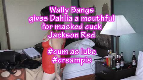 Jacki Love Wally Bangs Leaves An Oral Cumload For Cuck Jackson Red