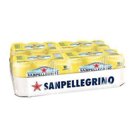 San Pellegrino Limonata Lemon Sparkling Beverage 24 X 330 Ml — Bulk Mart