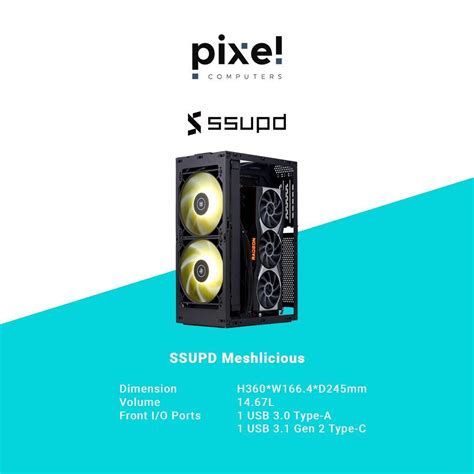 Custom Pc Small Form Factor Mini Itx Gaming Sff Workstation Intel I3