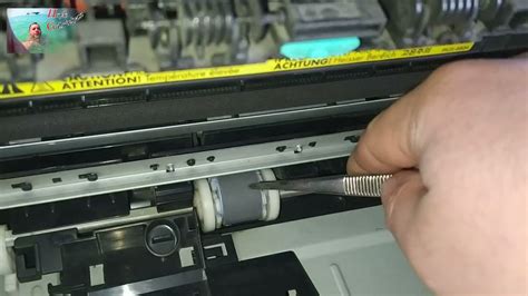 The Printer Canon Mf4410 Can Not Pick Up Paper Problem With Paper Pick Up Roller Replace