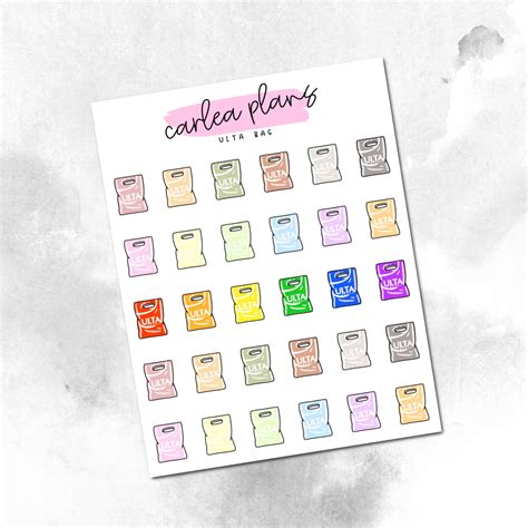 Ulta Bag Icons Carleaplans