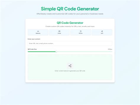 Simple Qr Code Generator Built With Blink