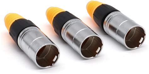 Rj45 Interface Waterproof Sockets Connector Ip65 Ethernet Panel Mount Rj45 Connector Orange 3