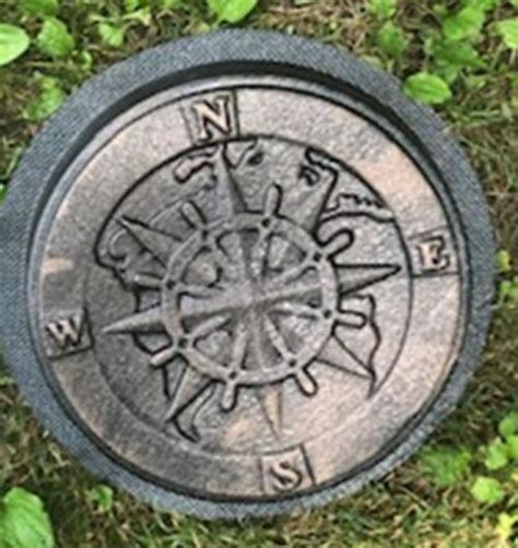 Compass Stepping Stone 12 Concrete Mold 2 Thick Ebay