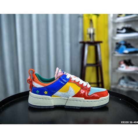 Nike Dunk Low Disrupt Rainbow รองเท้าลำลองแฟชั่นสตรี Trend All Match Sports Shoes Ezoj5jkklc
