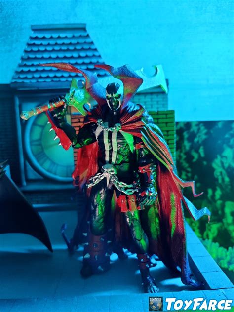 Mcfarlane Toys Dc Multiverse Batman And Spawn Two Pack Bbts Exclusive Spawn Black And White