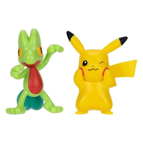 Pokémon Treecko And Pikachu 8 First Partner Battle Figure Set Figure 2 Pack Preorder Merchoid