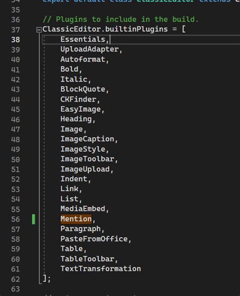 Mention Plugin Not Working · Issue 13993 · Ckeditorckeditor5 · Github